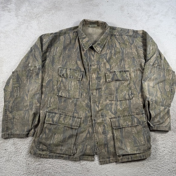 GAP | Jackets & Coats | Vintage Military Field Jacket Mens Large Camo ...